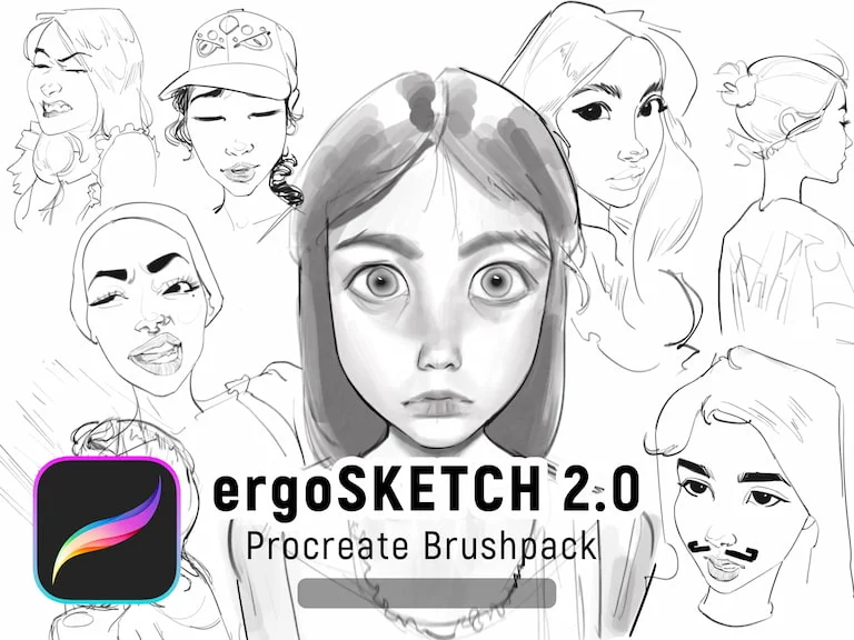 Bộ cọ phác thảo của thầy ErgoJosh - Cộng Đồng GzTools.net